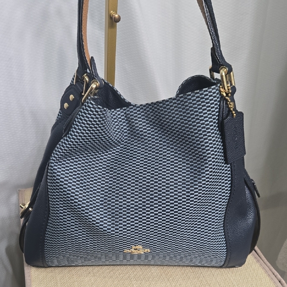 Coach | Bags | Coach Legacy Jacquard Edie Euc | Poshmark